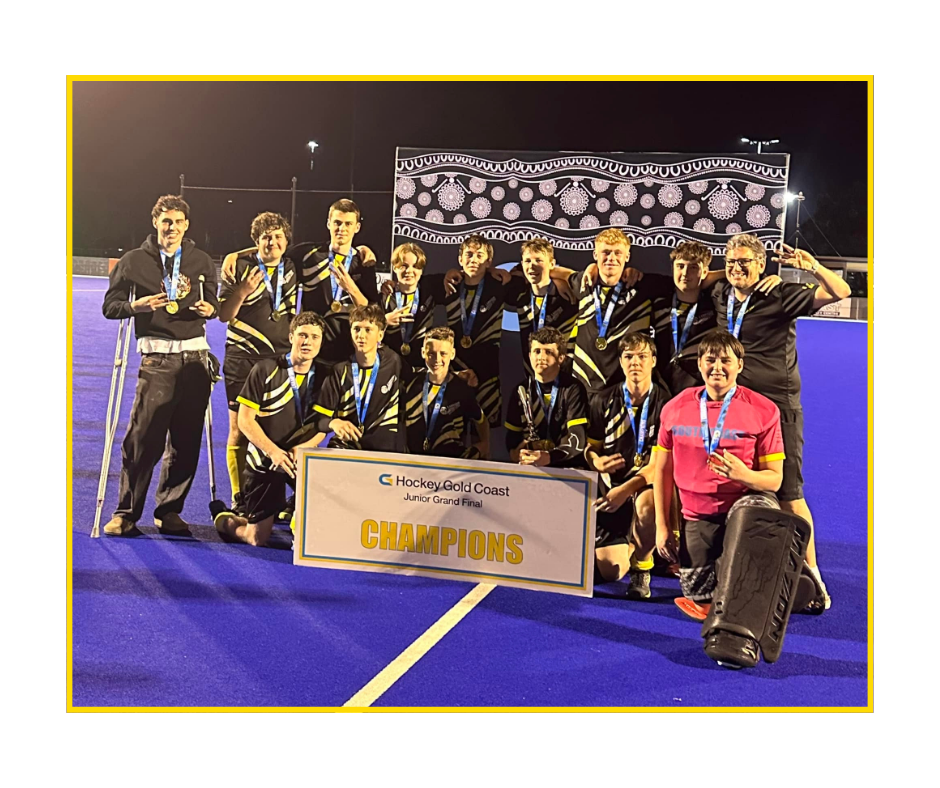 Opens Boys Grand Final Champions – Labrador Gold – Tigerstix Hockey Club