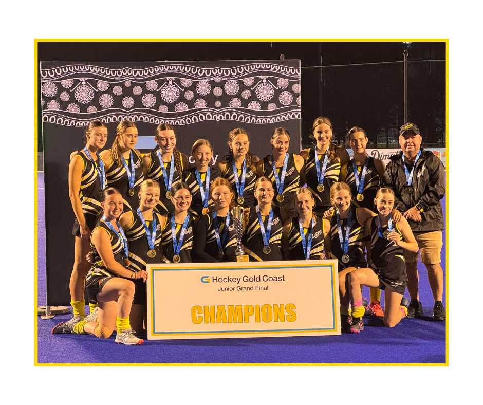 Opens Girls Grand Final Champions – Labrador Gold – Tigerstix Hockey Club