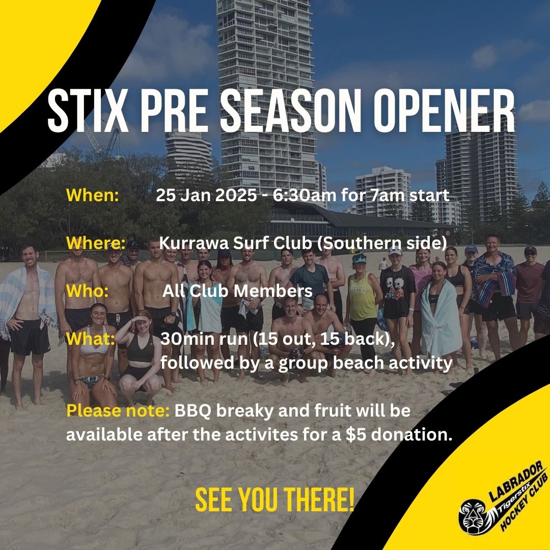 Tigerstix 2025 Pre Season Opener – Tigerstix Hockey Club