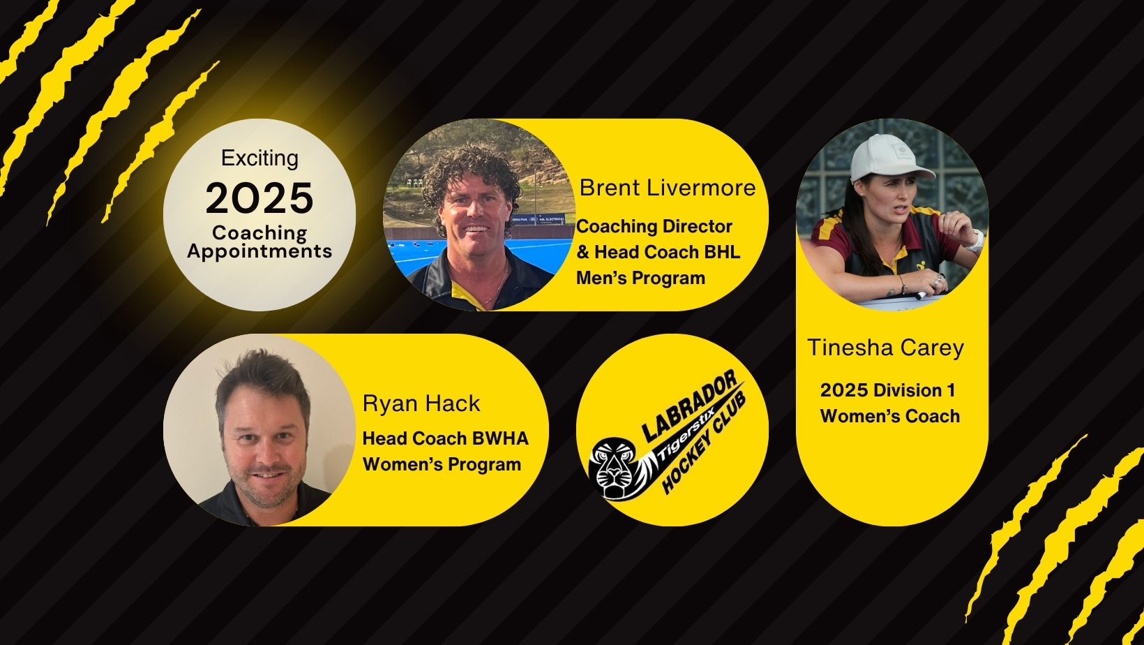 Exciting Coaching Appointments For 2025 – Tigerstix Hockey Club