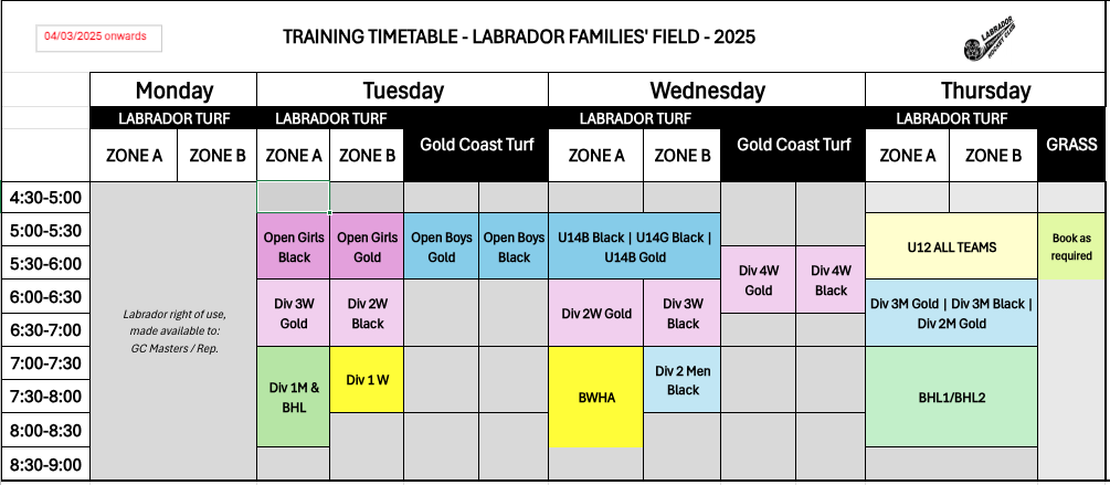 2025 Season Info – Tigerstix Hockey Club